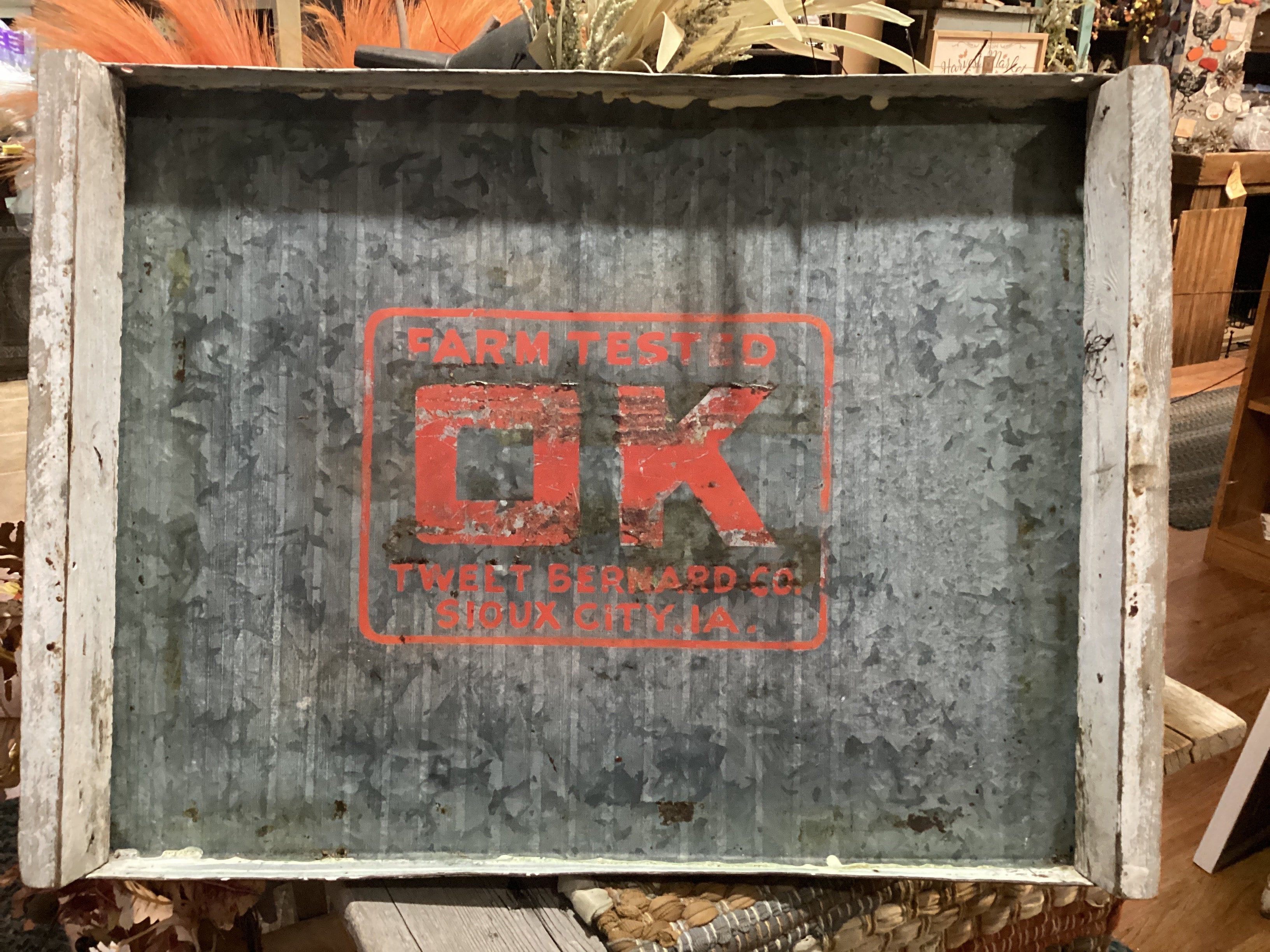 Farm Tested Advertisement Sign | Primitive Peddler 206 2nd Street SE ...