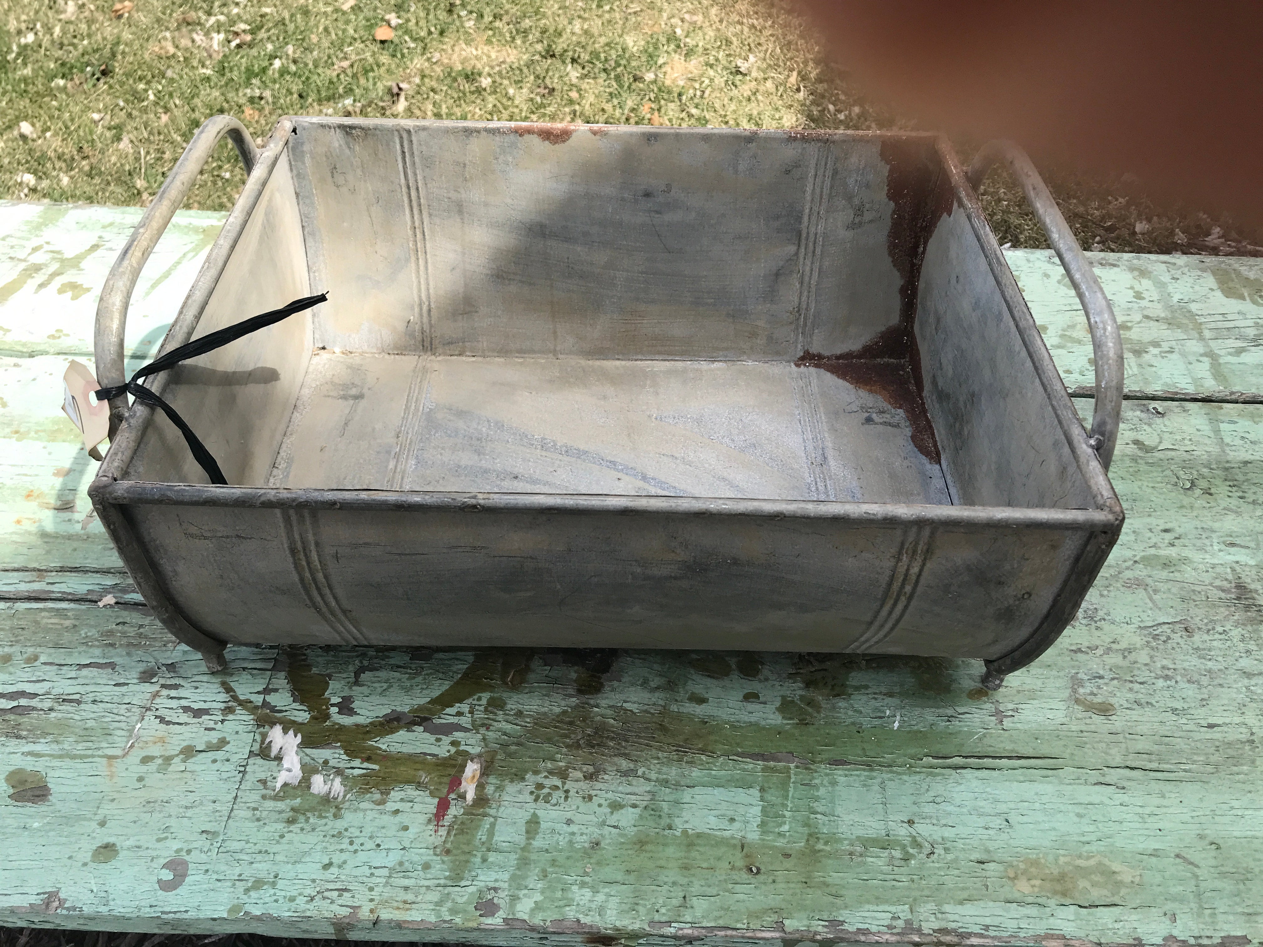 Large Metal Hog Trough | Primitive Peddler 206 2nd Street SE ...